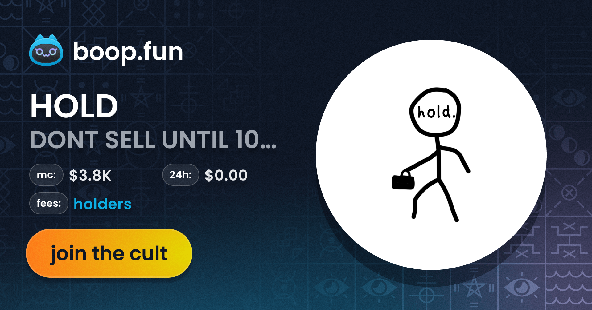 boop | DONT SELL UNTIL 100M (HOLD)