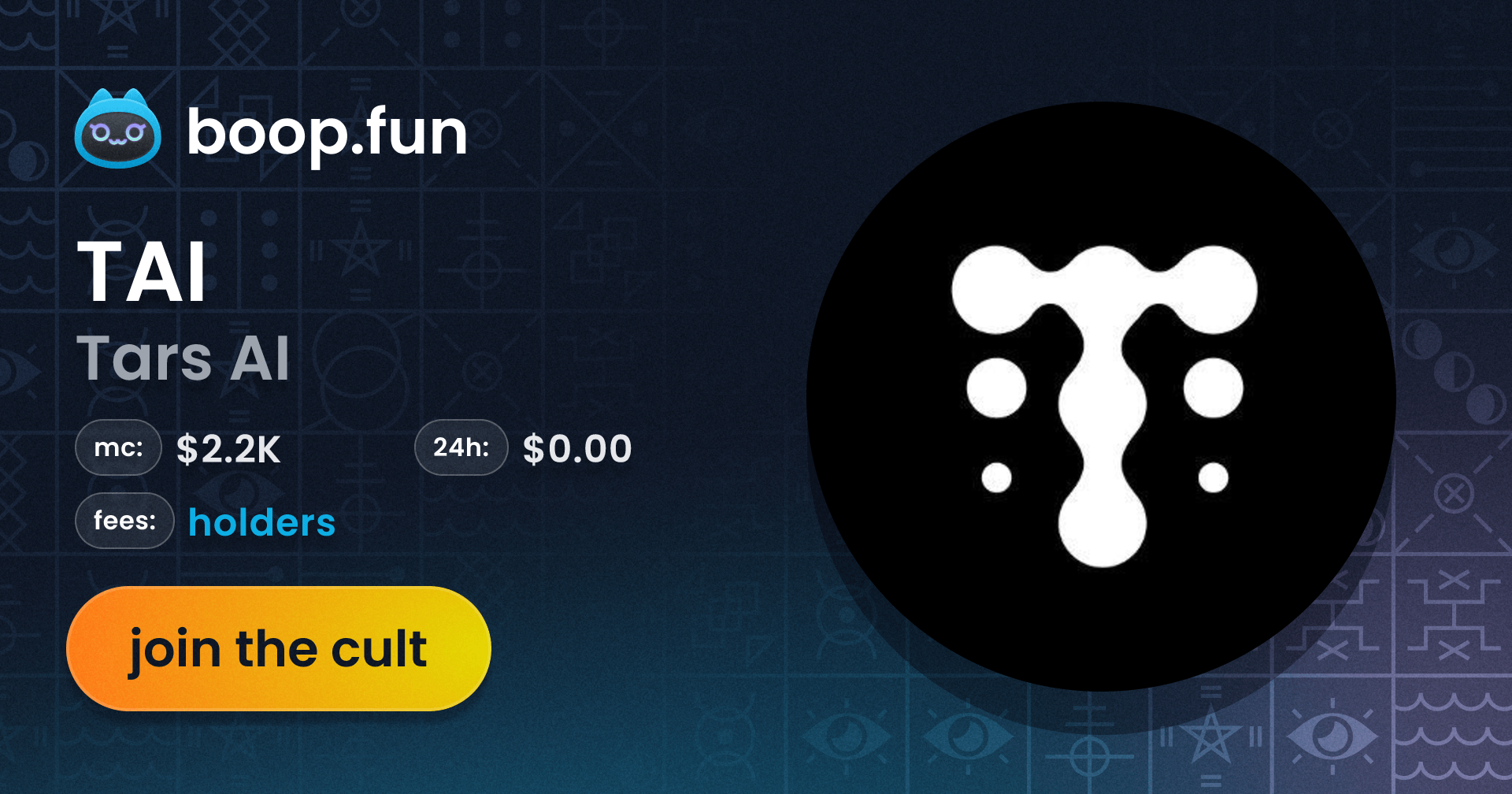 boop | Tars AI (TAI)