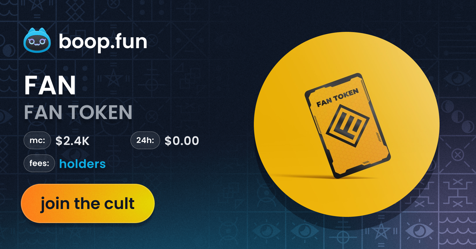 boop | FAN TOKEN (FAN)