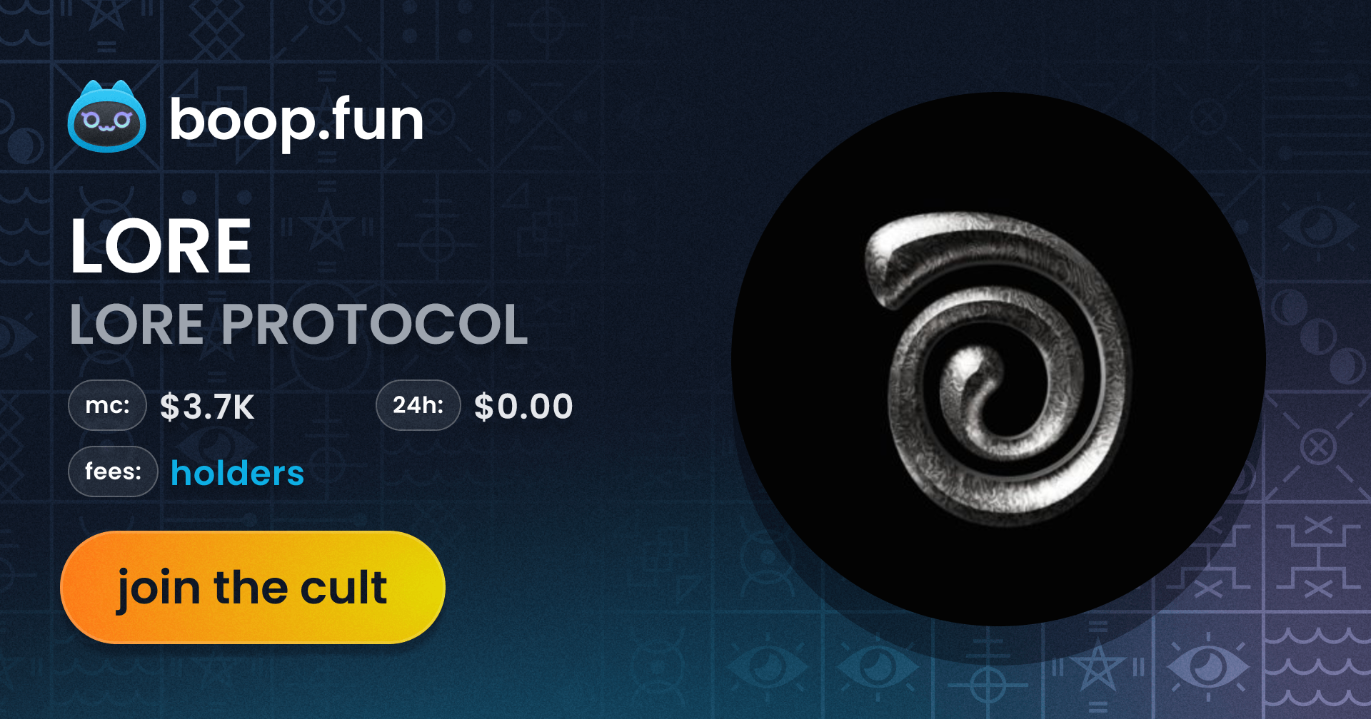 boop | LORE PROTOCOL (LORE)