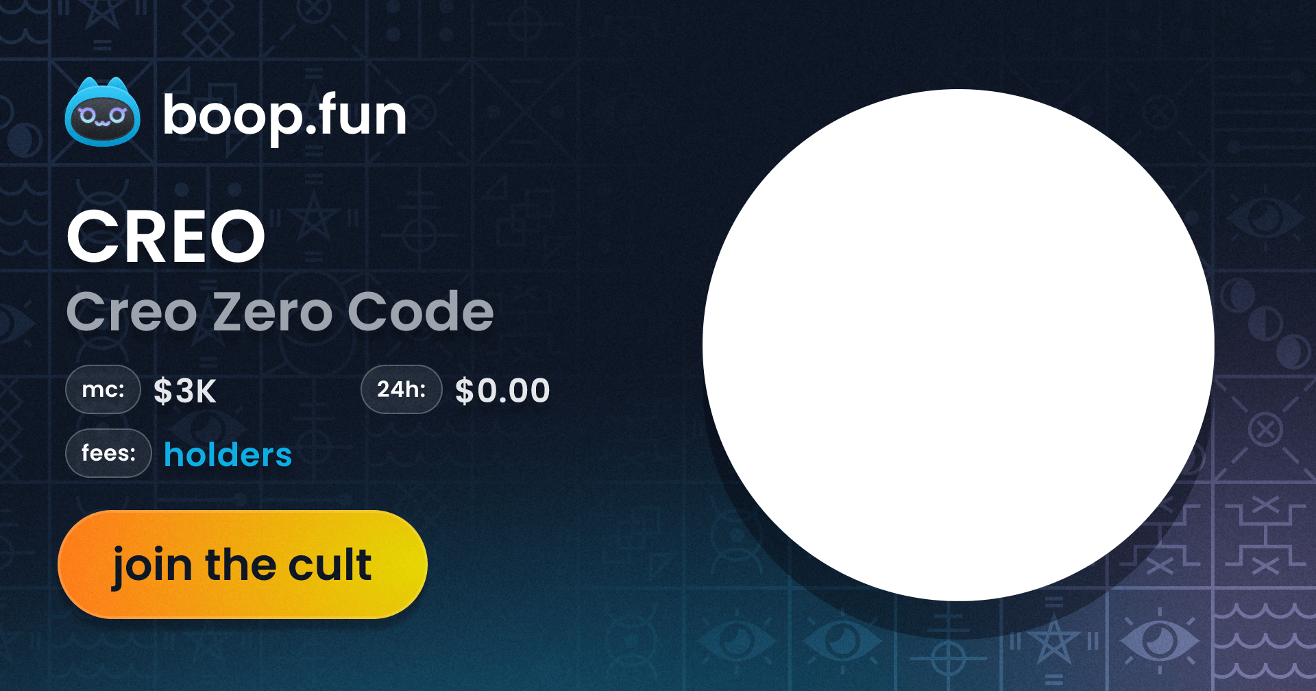 boop | Creo Zero Code (CREO)